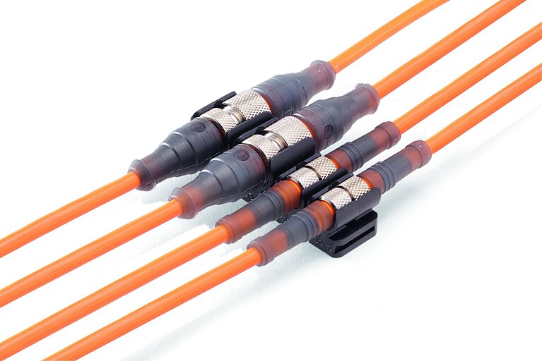 HEBOTEC: M8/M12 mounting clip for circular connectors