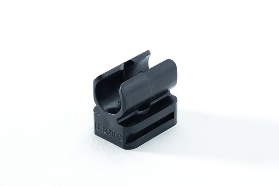 HEBOTEC: M8/M12 mounting clip for circular connectors