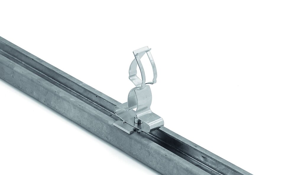 HEBOTEC: Shield clamps for C-rails